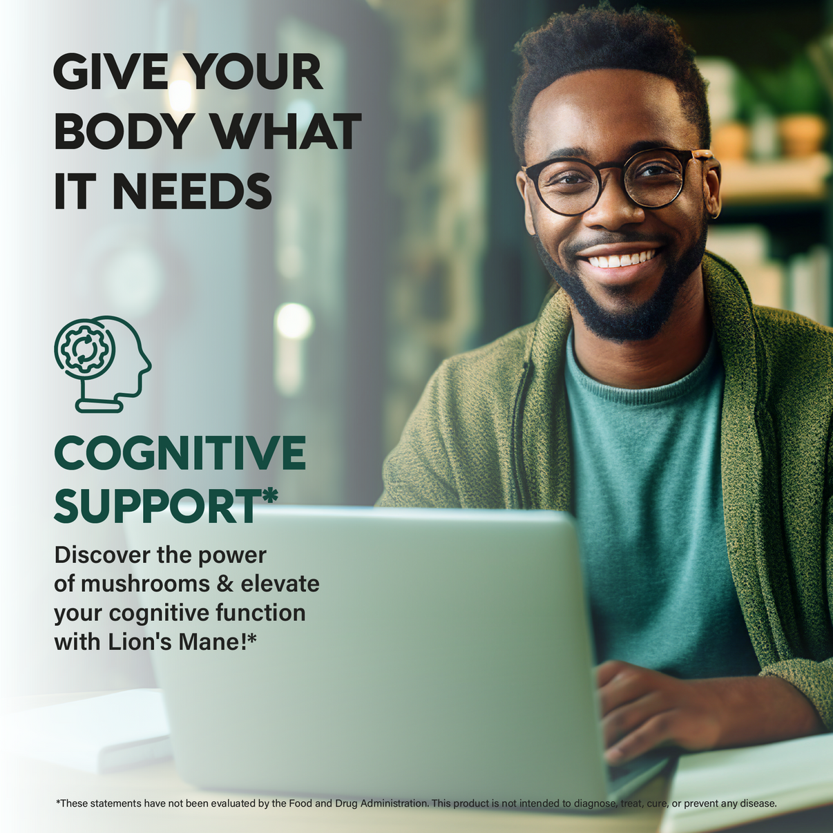 Lion's Mane Supplement Capsules – NUTRAHARMONY