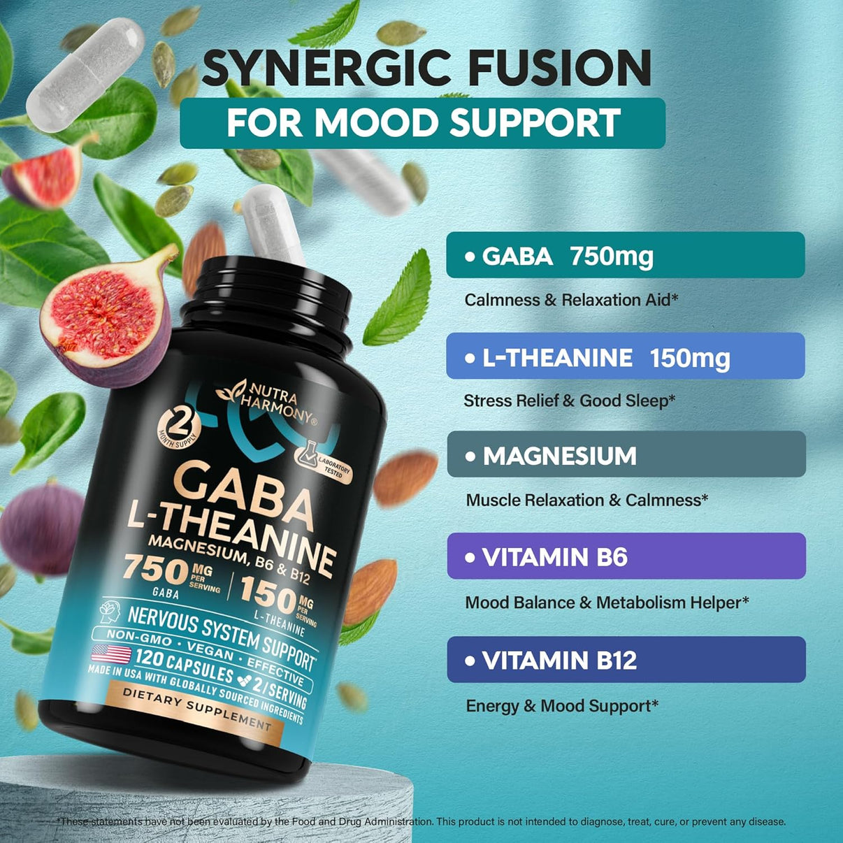 GABA Supplements – NUTRAHARMONY