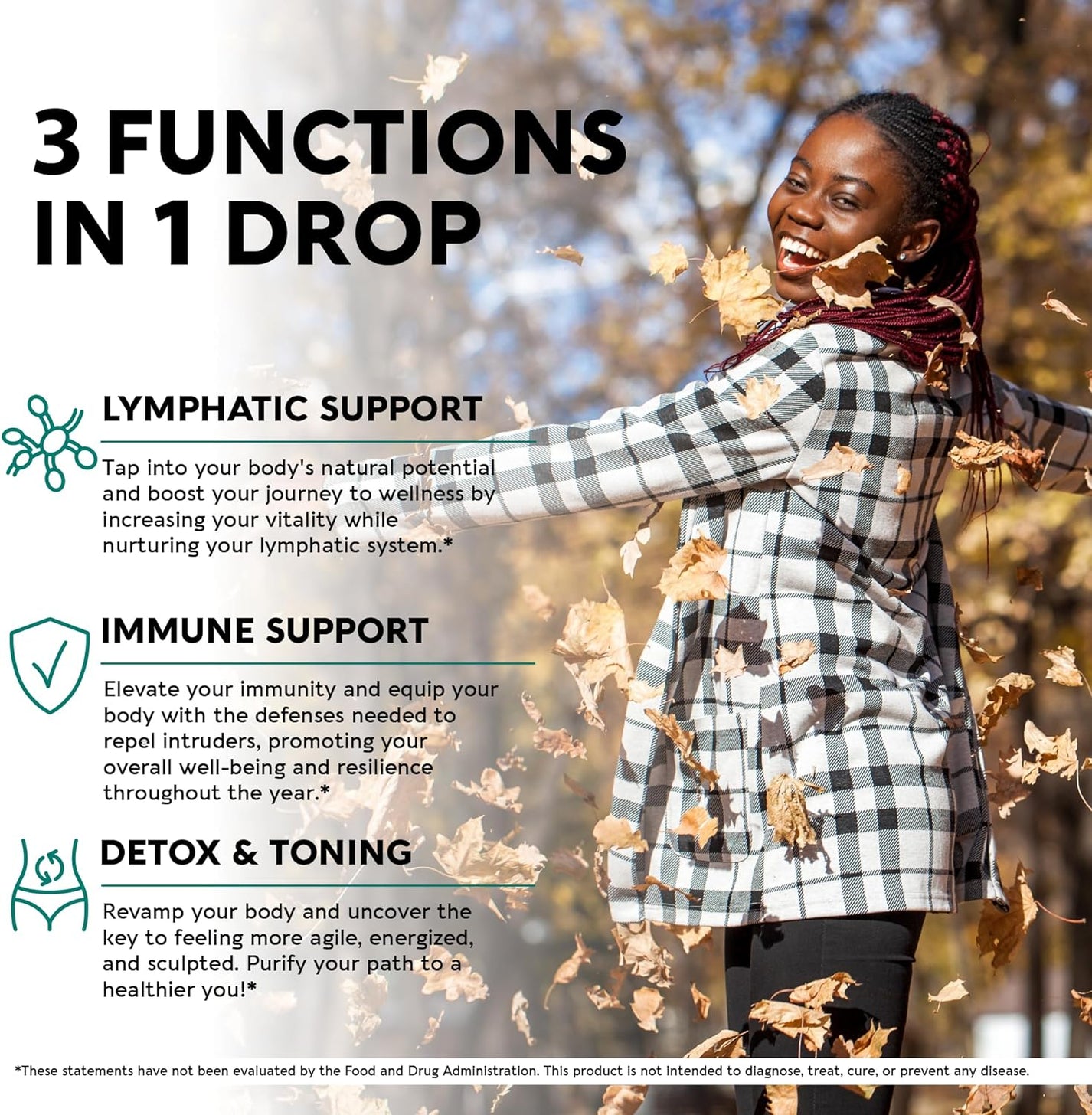 USDA Organic Lymphatic Drainage Drops – NUTRAHARMONY