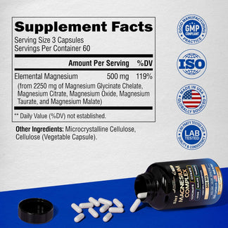 Magnesium Complex 500 mg – NUTRAHARMONY