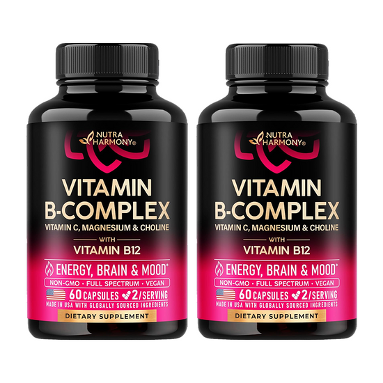 Vitamin B Complex for Men & Women – NUTRAHARMONY