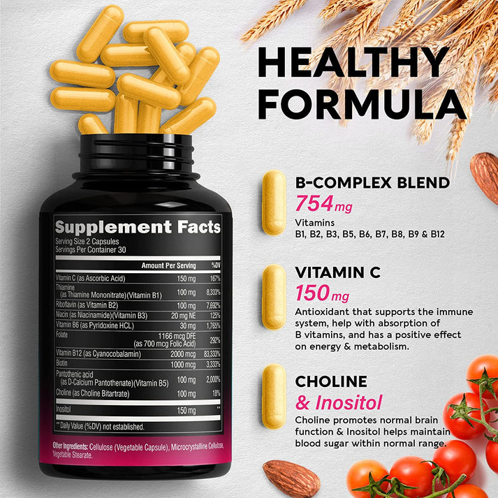 Vitamin B Complex – NUTRAHARMONY