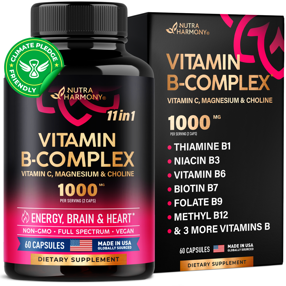 Vitamin B Complex – NUTRAHARMONY