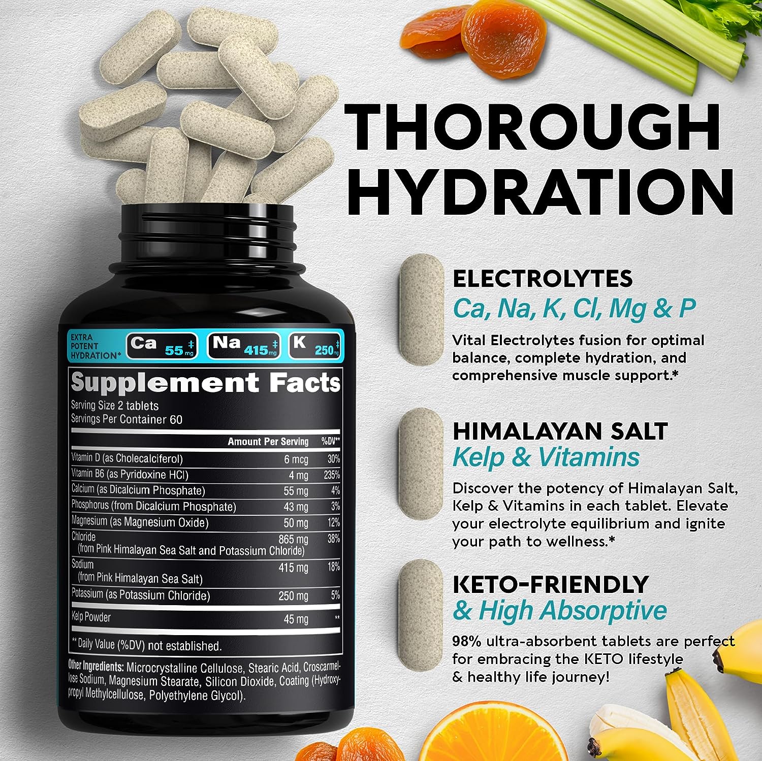 Electrolyte Tablets – NUTRAHARMONY